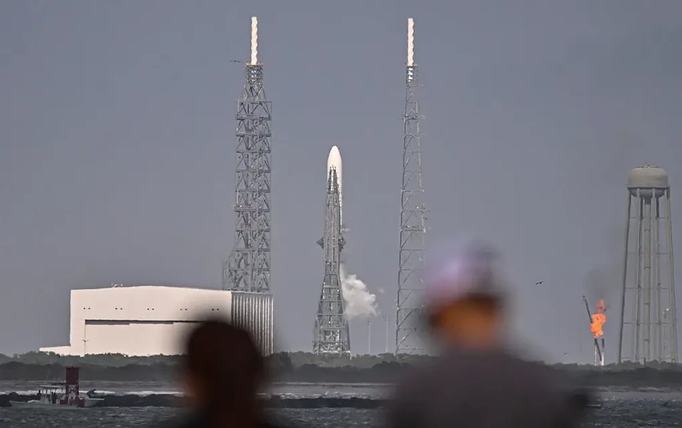 Blue Origin rocket explodes during Florida engine test