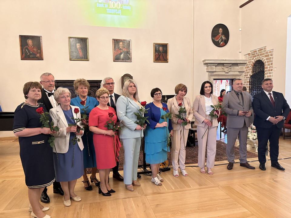 Jubileusz 100-lecia Banku Spółdzielczego w Sandomierzu. Grawertony dla ...