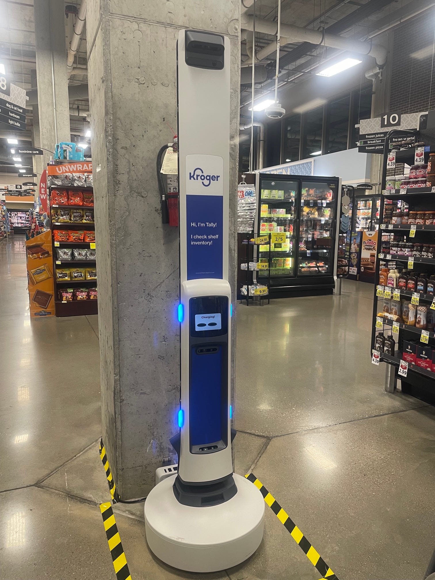 Why robots are joining Kroger shoppers in the aisles at Indiana stores
