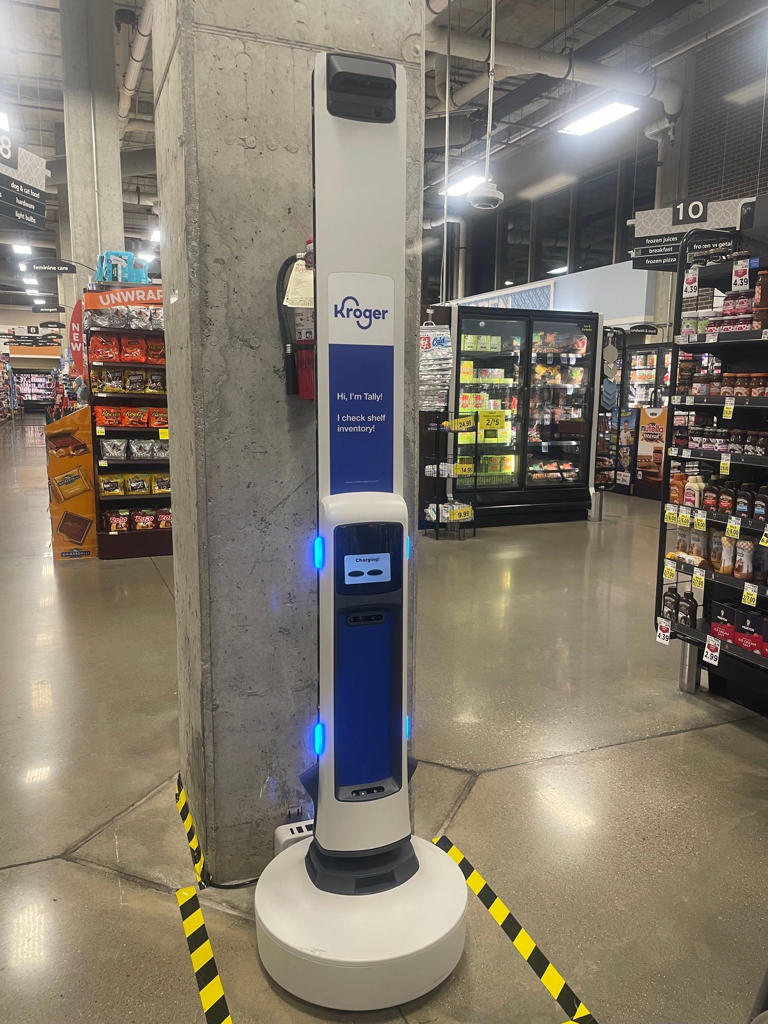 Why robots are joining Kroger shoppers in the aisles at Indiana stores
