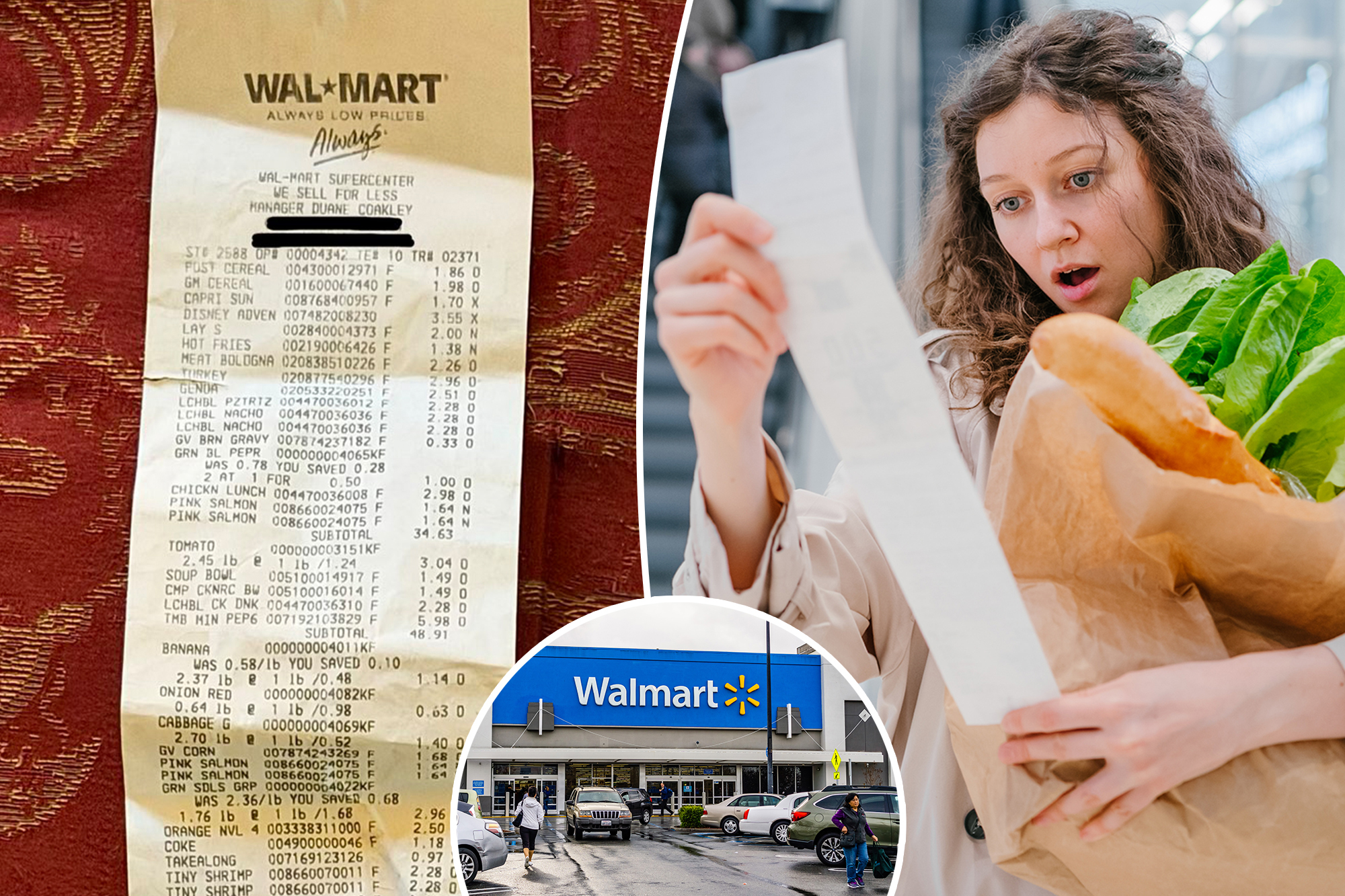 Walmart receipt from 2006 goes viral for its shockingly low prices: 'I ...