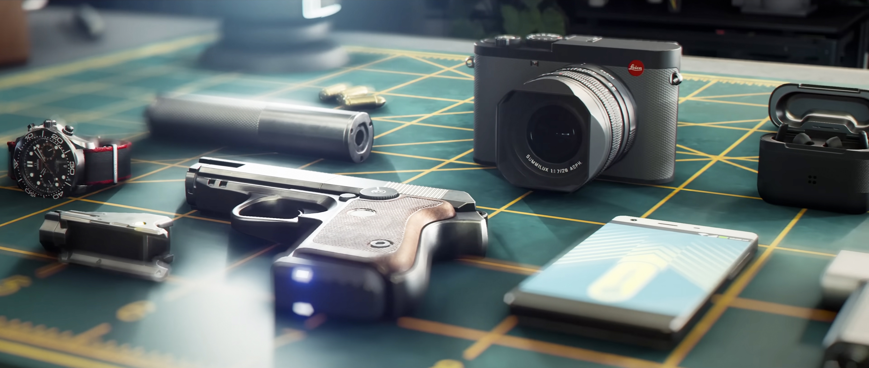Leica debuts shockwave camera in the new James Bond videogame