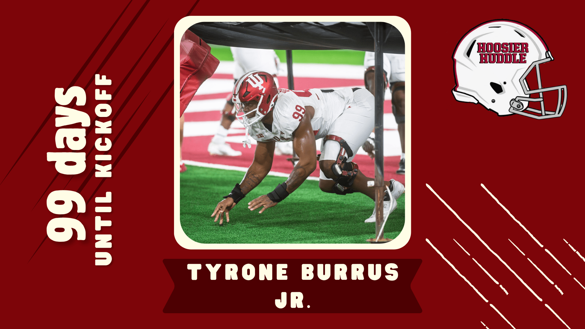 Countdown to 2026 Indiana football: 99 days - Tyrone Burrus Jr.