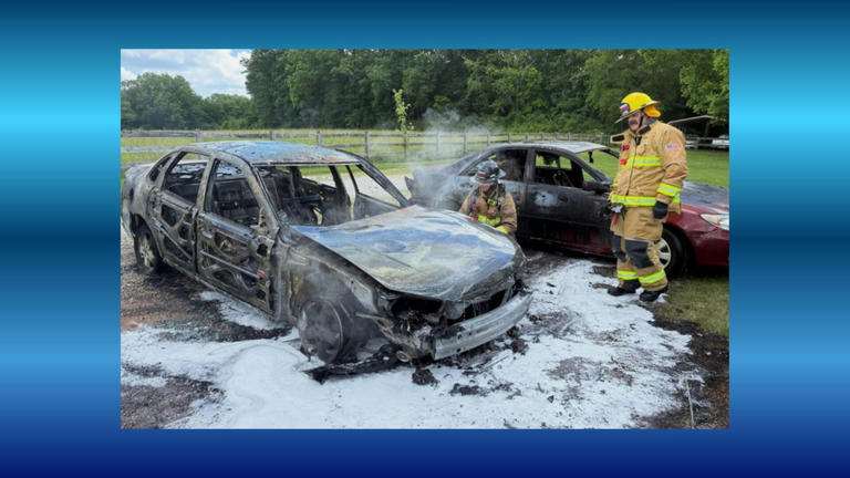 Woodburn fire units were called to a two-vehicle fire Thursday near a ...