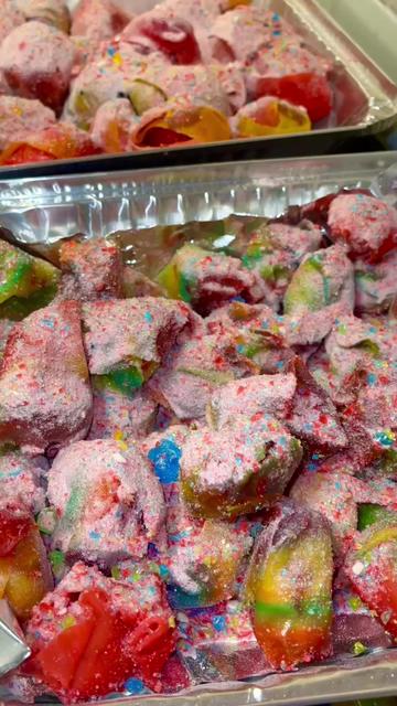 Packing a candy party tray for Miami Monday