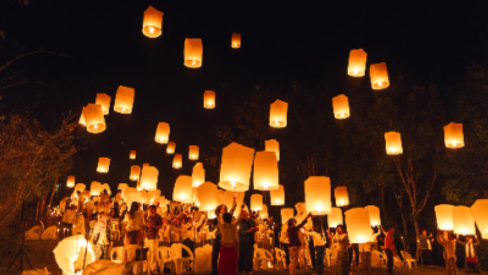 The magical story behind floating lights and ancient traditions