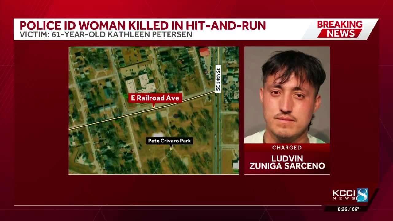 Des Moines police identify woman killed in late-night hit-and-run