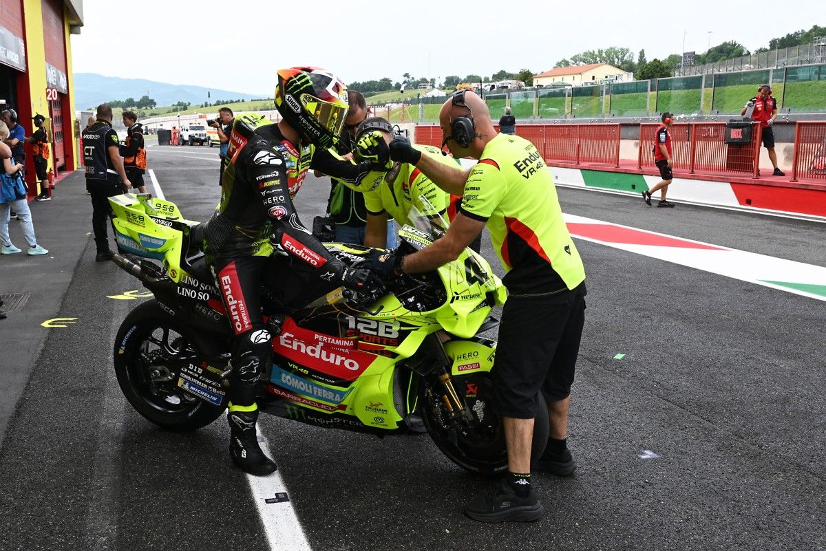 Hasil practice MotoGP Italia 2026 - pembalap tim Valentino Rossi ...