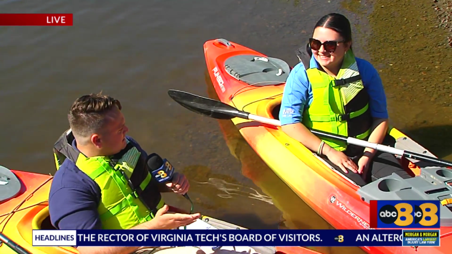 8News gets a sneak peek of kayaking on the Appomattox