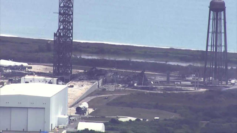 Photos show what's left of Launch Complex 36 at Cape Canaveral Space ...