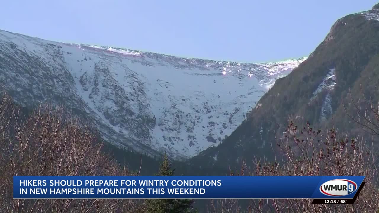 Hikers should prepare for wintry conditions in New Hampshire mountains ...