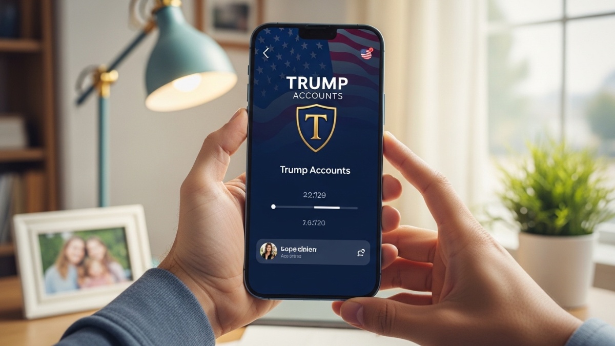 New Trump Accounts app is live now