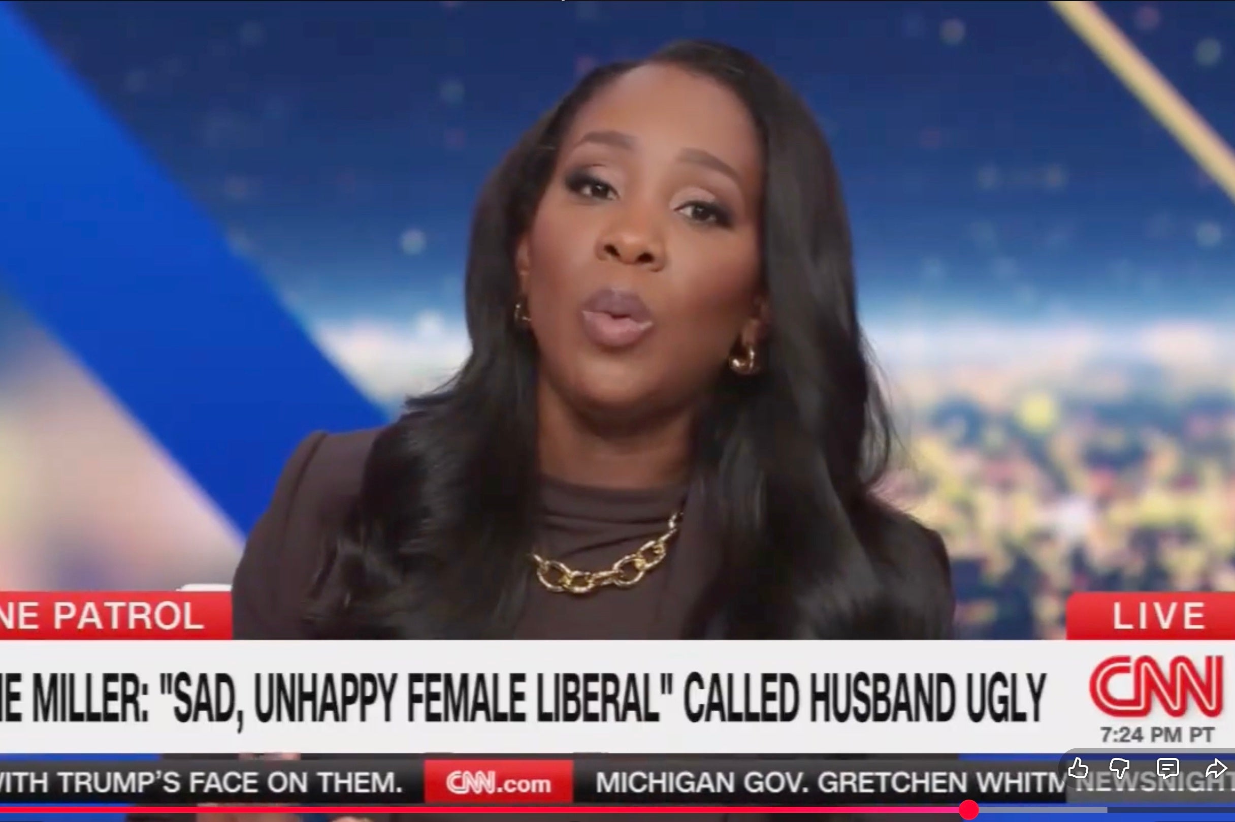 CNN host rips Katie Miller’s claim of ‘violent’ Democratic tweet with ...