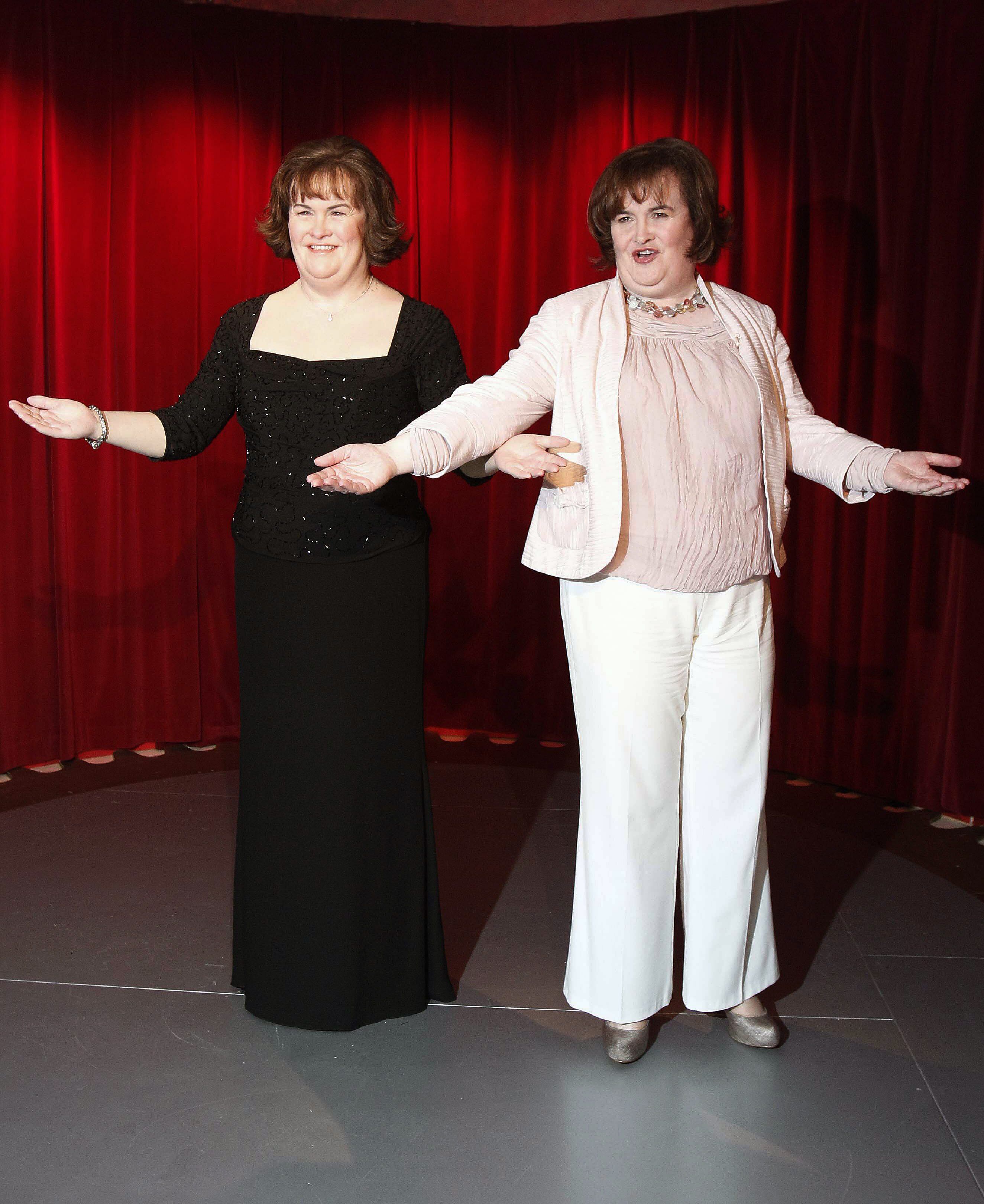 Britain’s Got Talent star Susan Boyle gets glamorous blond makeover