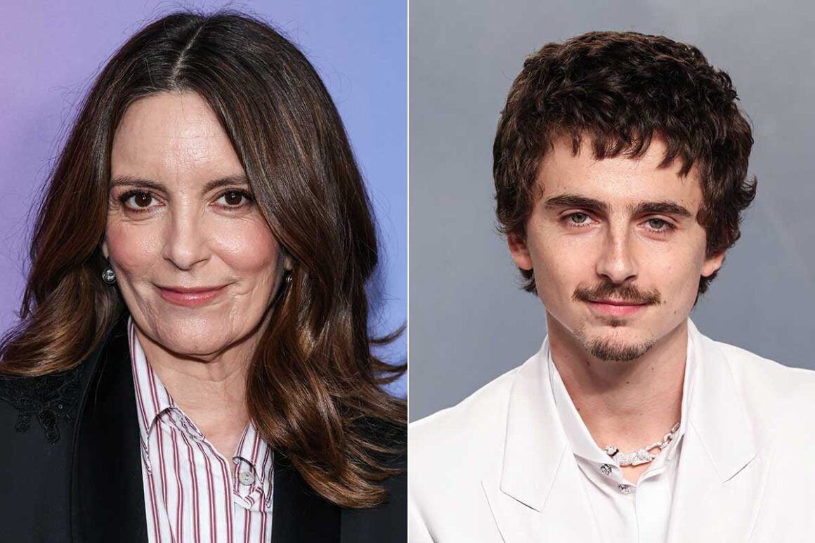 Tina Fey jokes she was taking up space too after Timothée Chalamet ...