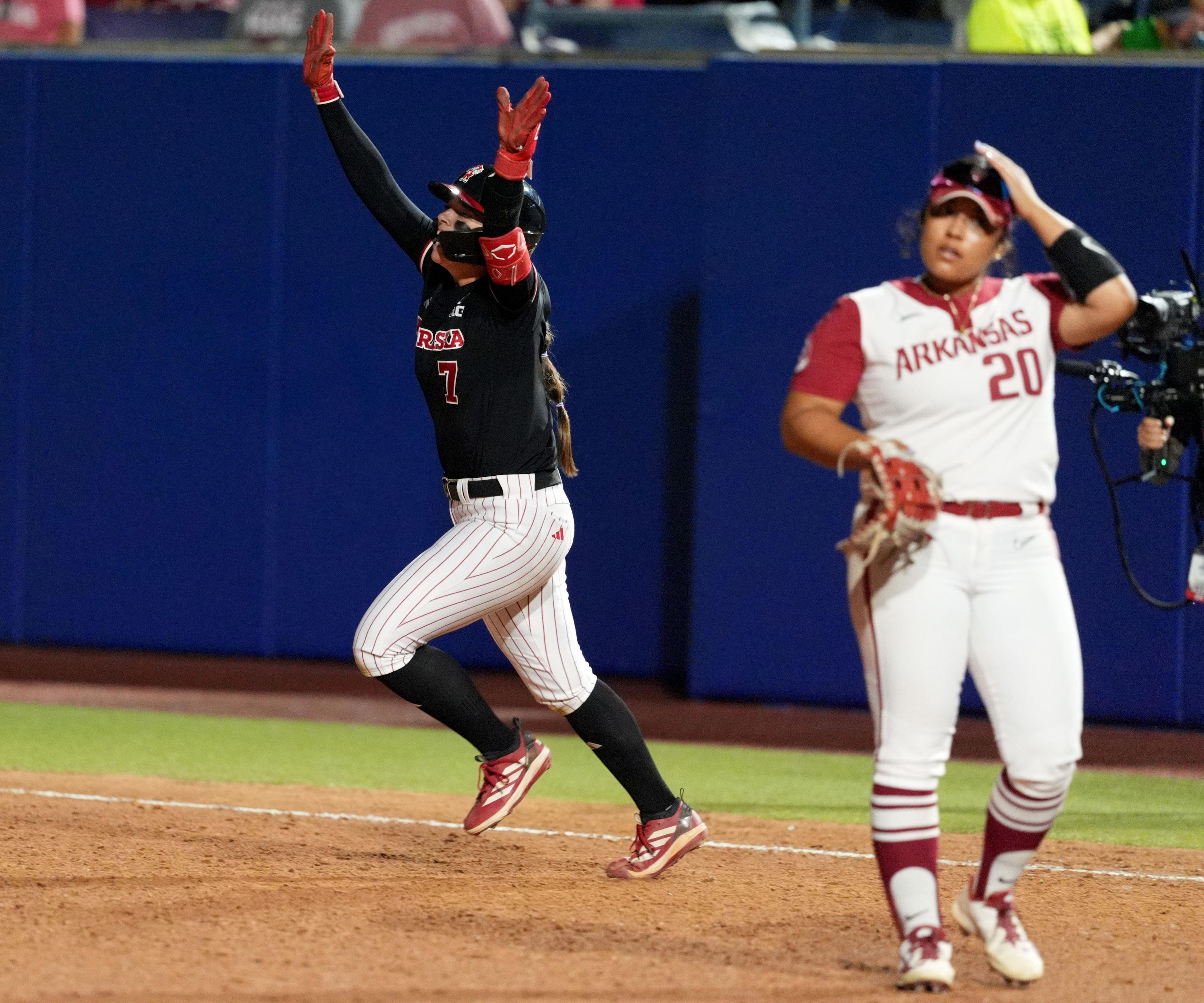 Nebraska sets viewership records at Women's College World Series