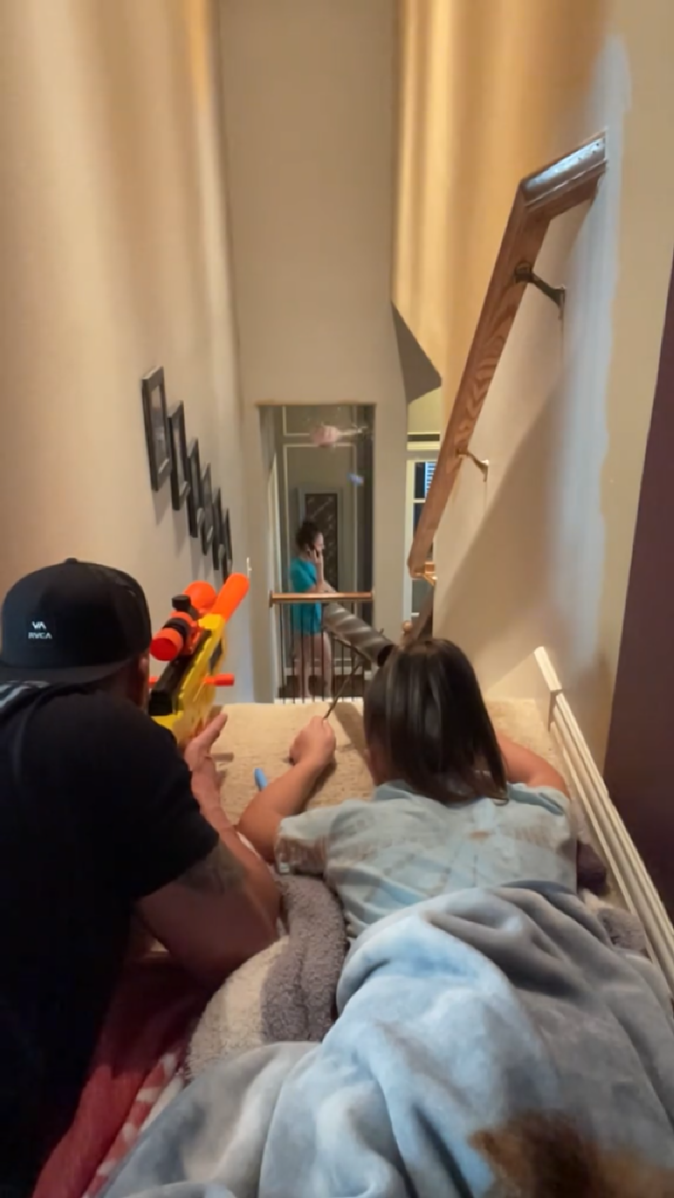 He brought his spotter