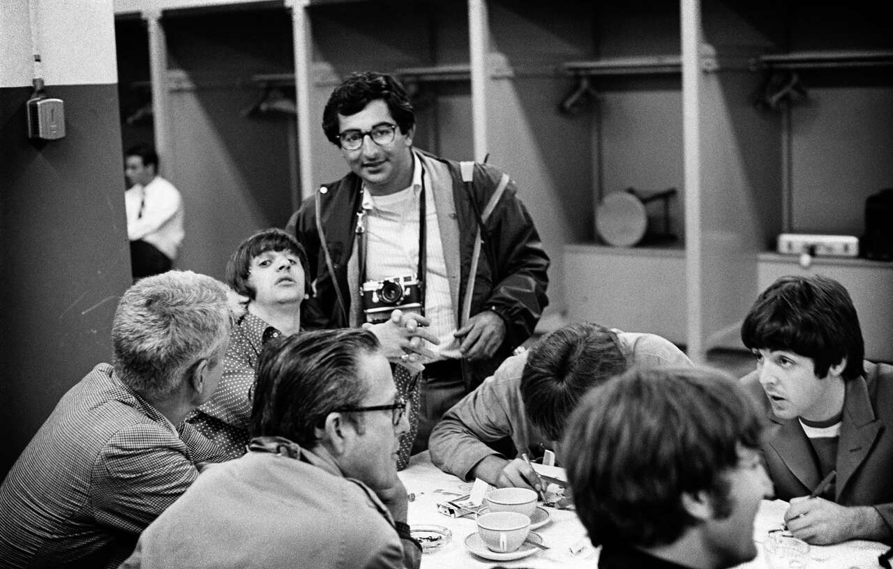 Rare photos reveal the Beatles' chaotic final concert at Candlestick Park