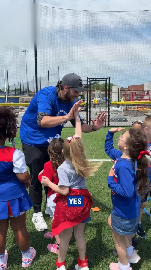 When Josh Allen crashed a school recess and left kids completely shocked