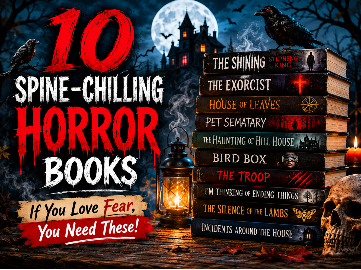 Must-read books: 10 spine-chilling horror books that will keep you up ...