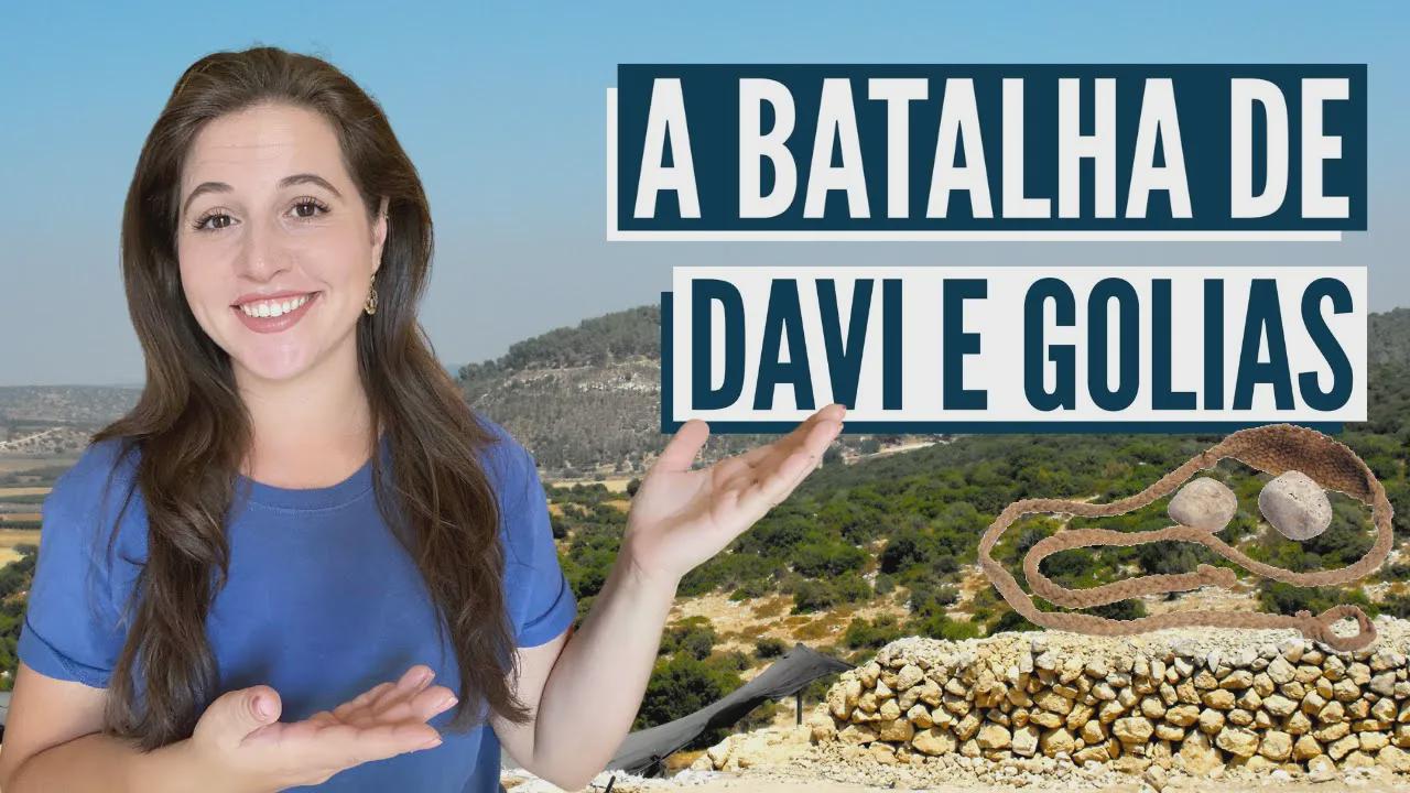 Como Davi venceu Golias? Quem eram os filisteus?