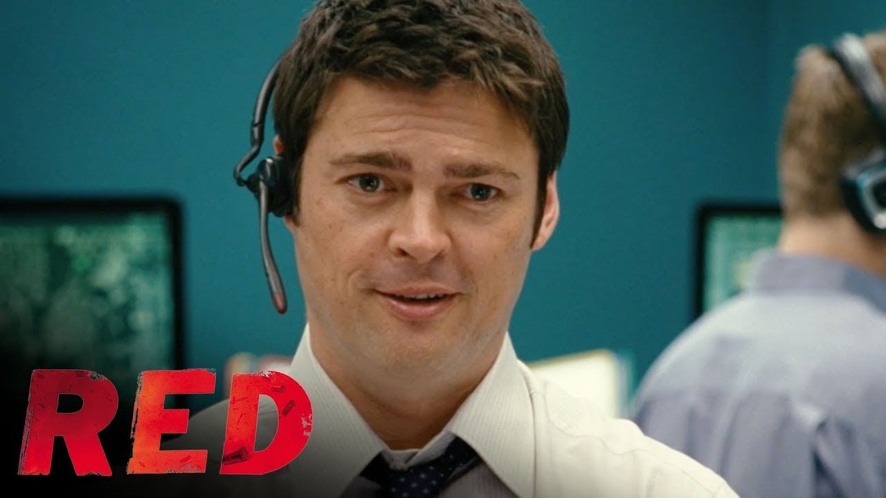 Red: Marvin, Frank & Sarah confront assassins sent by Cooper