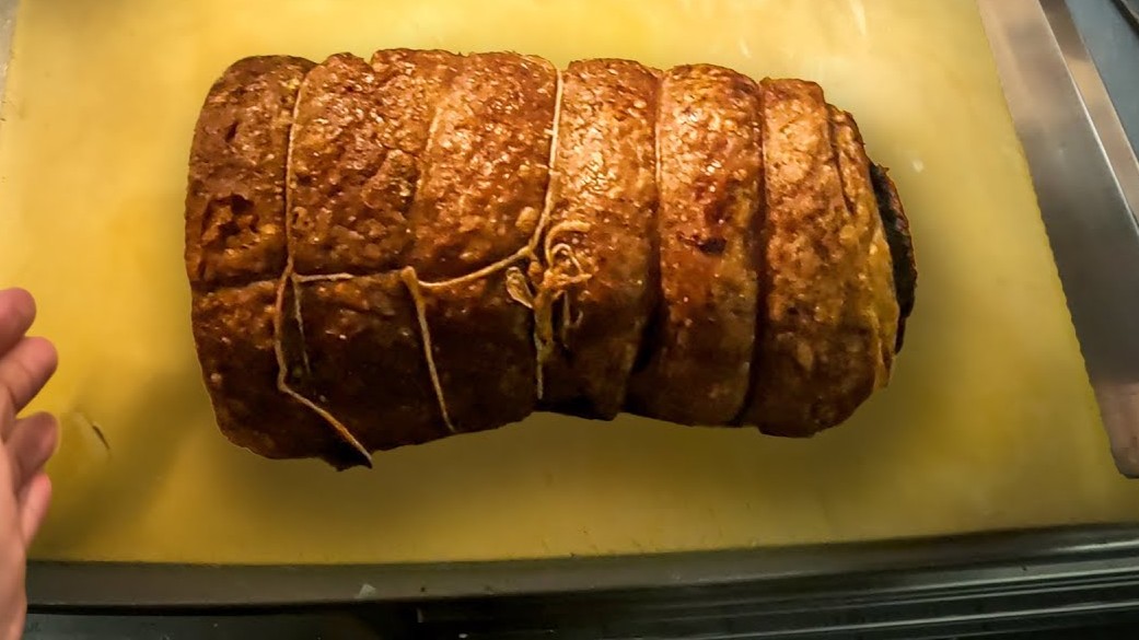Watch how chefs create perfect crispy porchetta every time