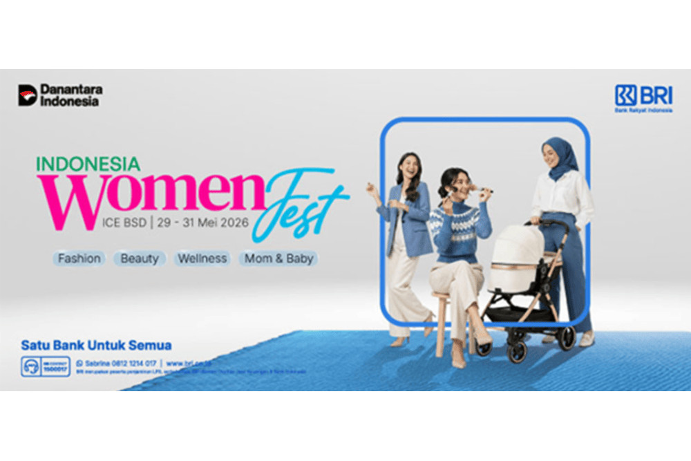 Indonesia Women Fest 2026 digelar di ICE BSD, BRI hadirkan promo menarik