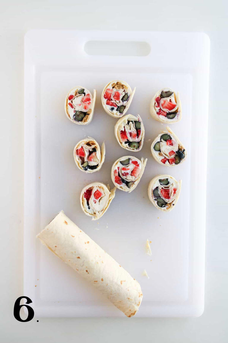 Red, White and Blue pinwheels