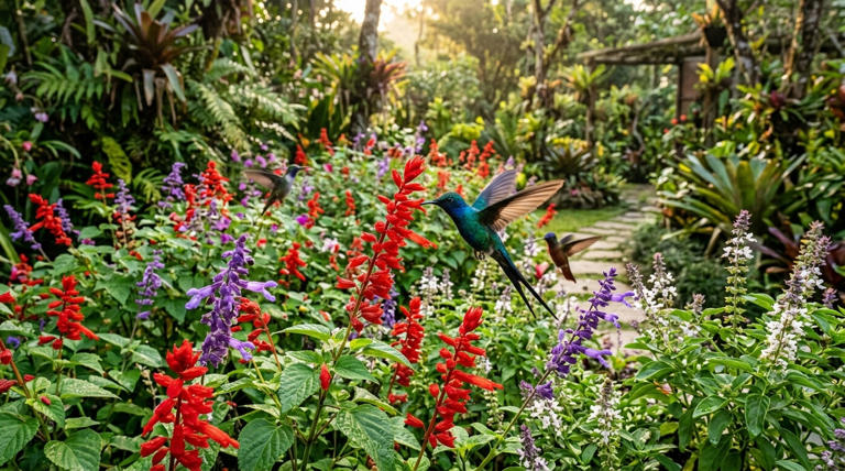 Sabiás, beija-flores e tico-ticos visitarão seu jardim o ano todo se ...