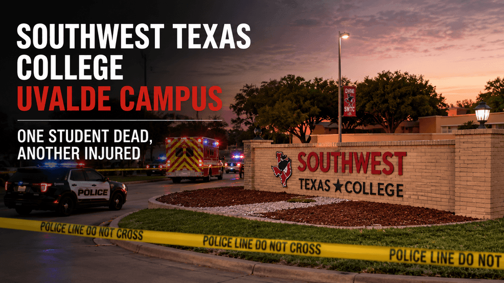 One student killed, one injured in incident on Southwest Texas College ...