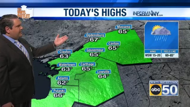 North Country wake up weather: Friday, May 29, 2026