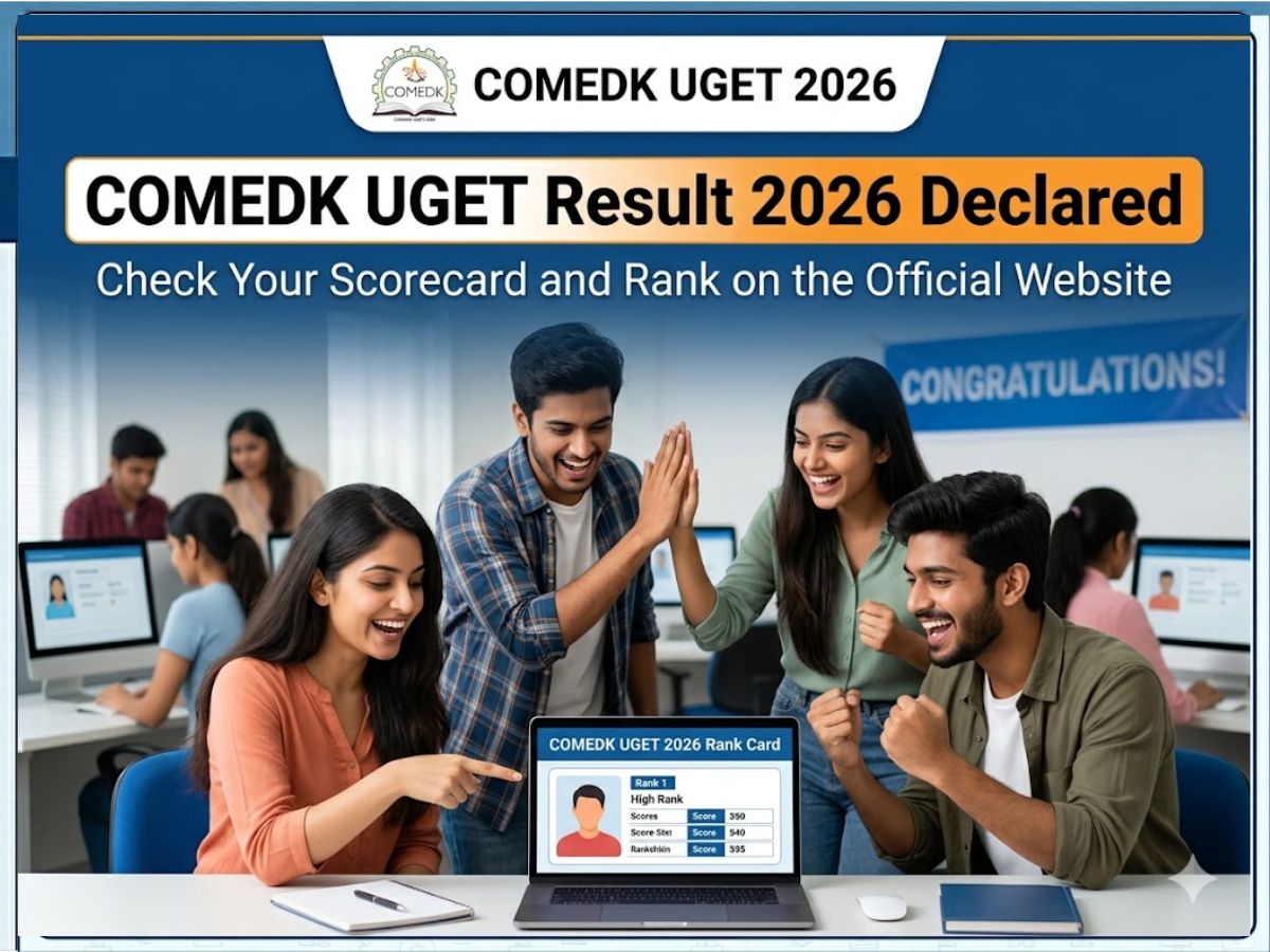 COMEDK UGET result 2026 declared @ comedk.org: Check direct link, steps ...