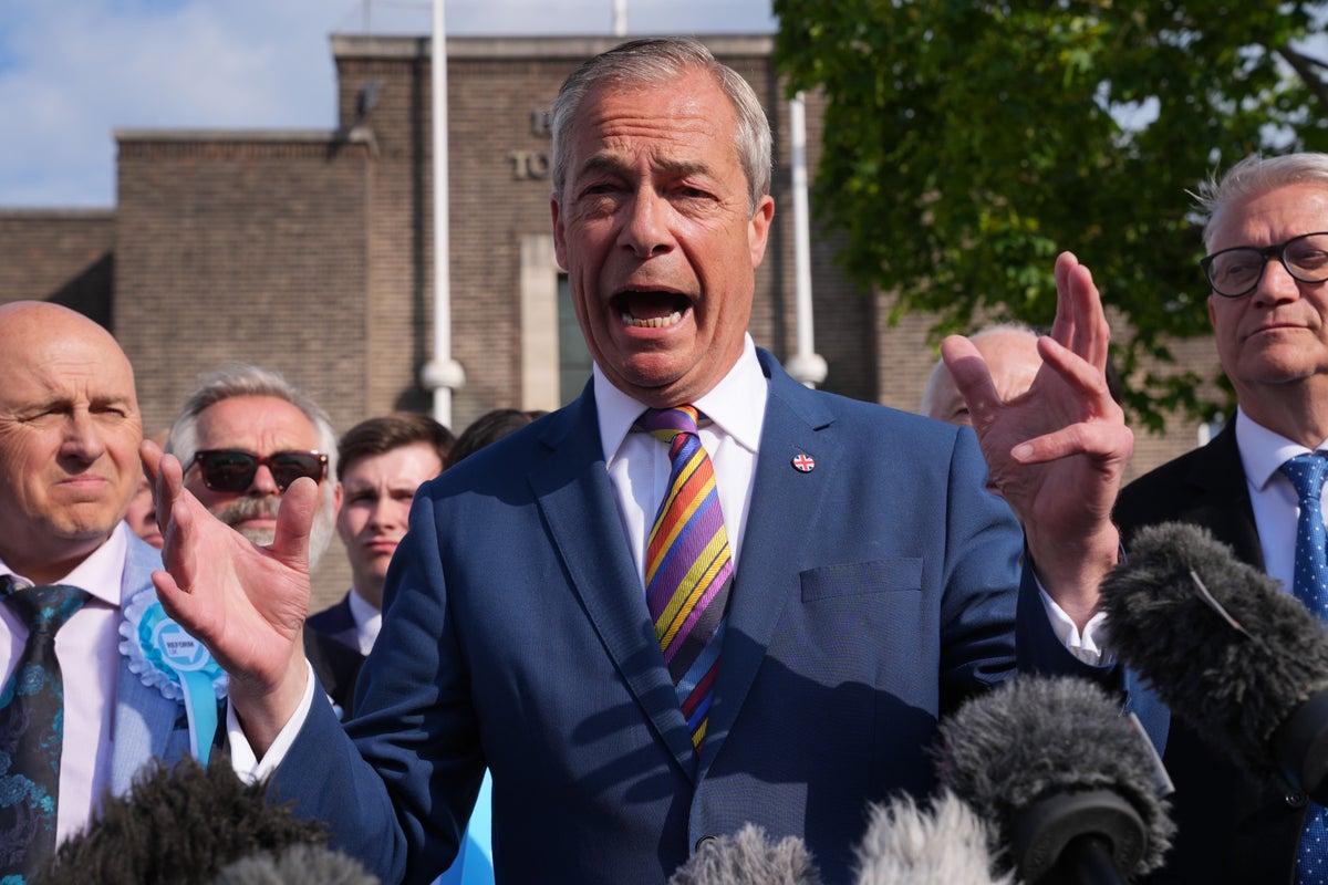 Union members now as likely to support Reform as Labour, poll finds