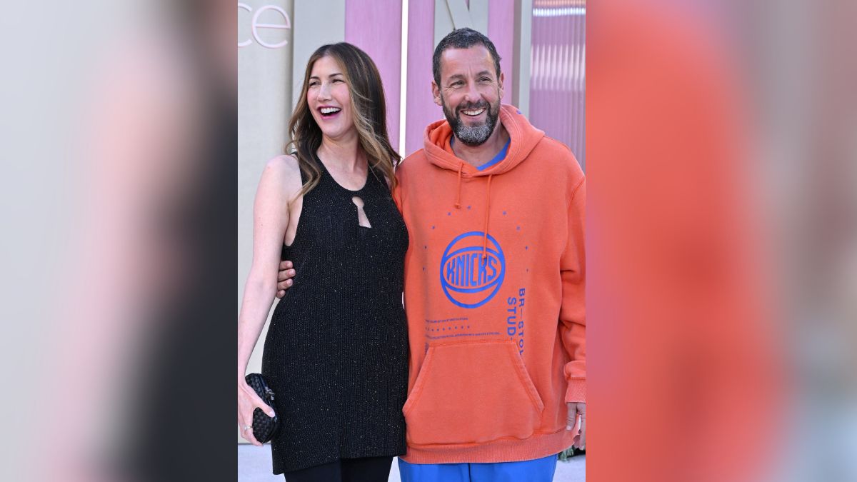 Adam Sandler slammed over his wardrobe at wife’s event