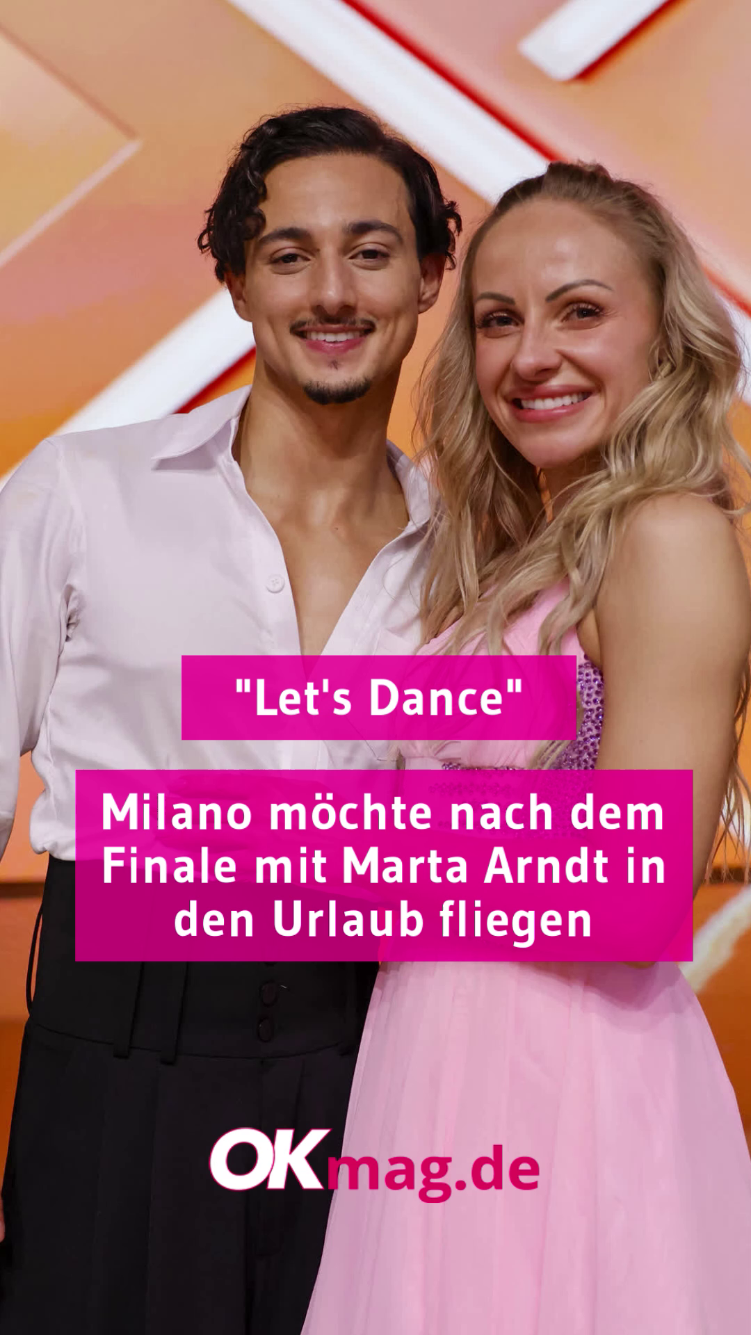 "Let's Dance": Milano möchte nach dem Finale mit Marta Arndt in den ...
