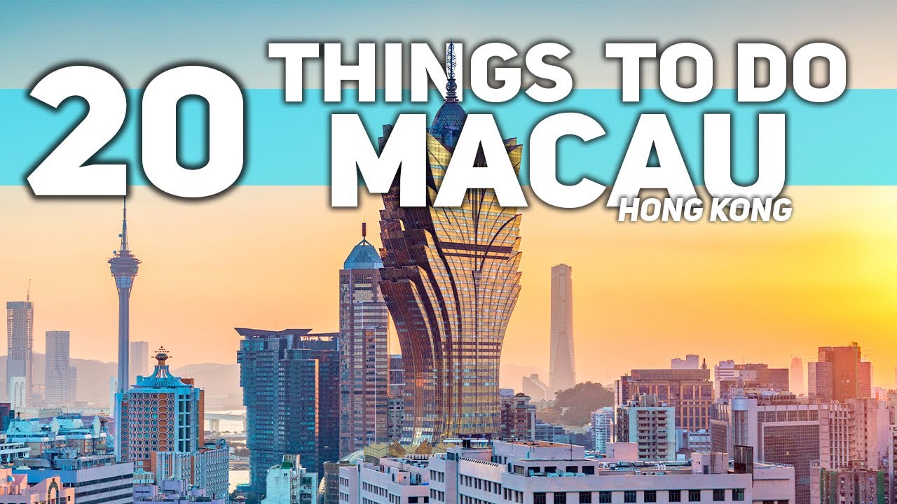 Best things to do in Macau China 4K
