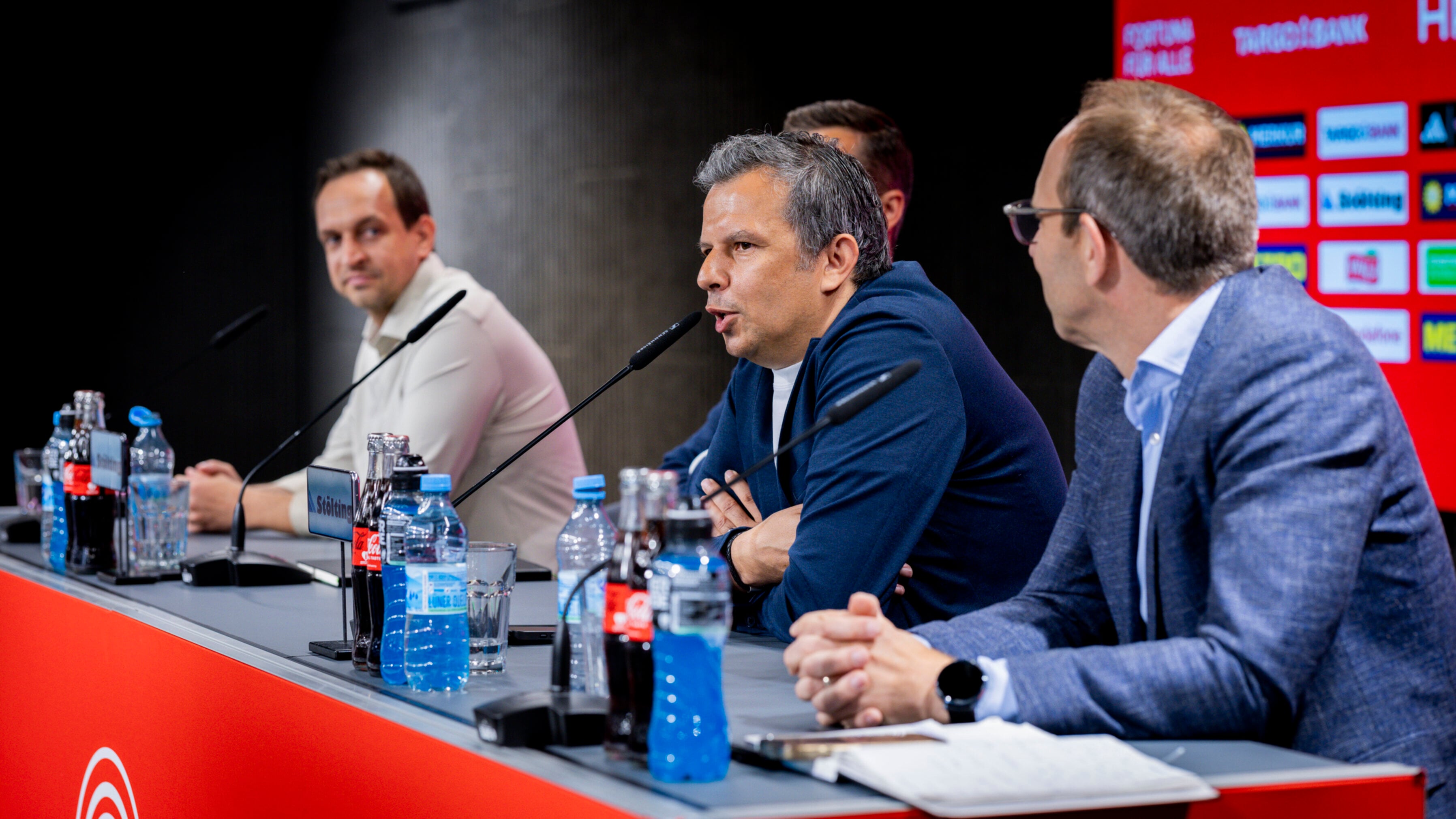 Samir Arabis erster Auftritt als neuer Sportvorstand