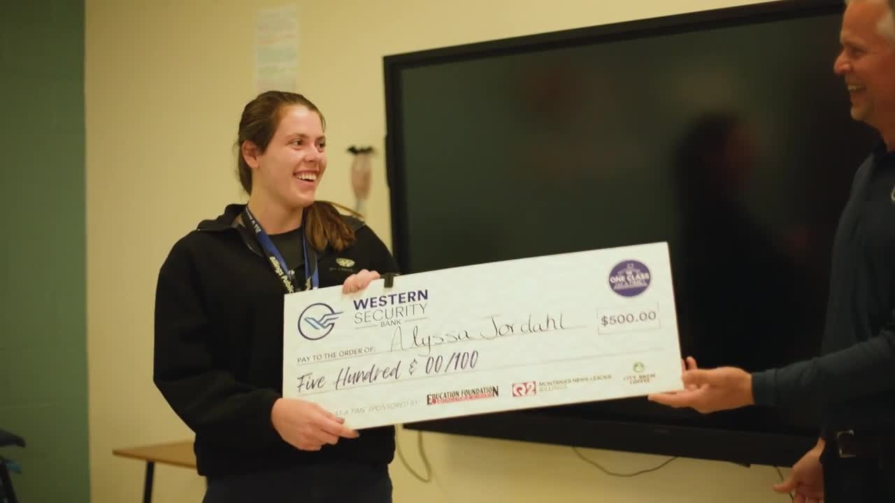 Riverside Middle School teacher recognized by One Class at a Time