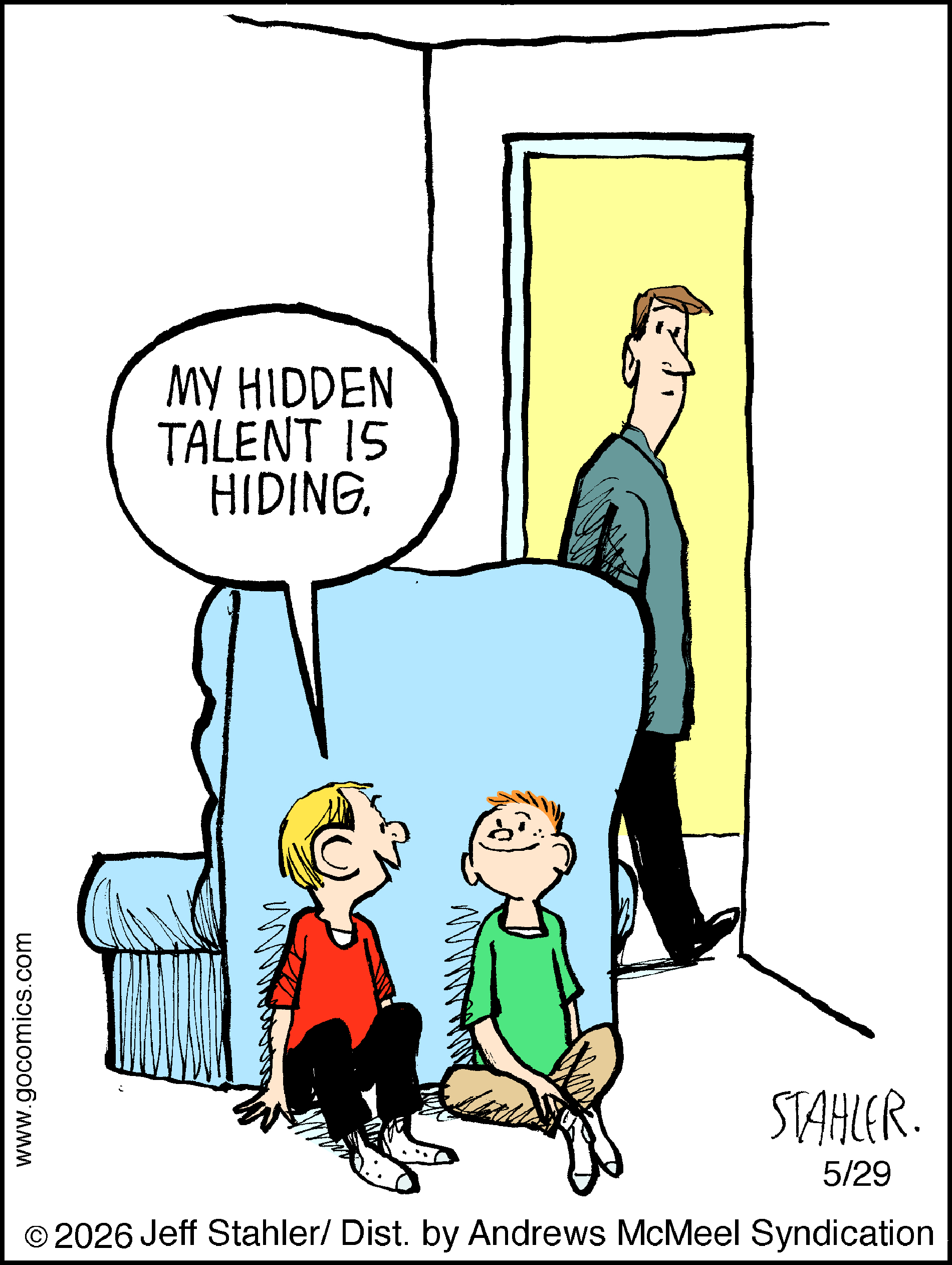 Moderately confused by Jeff Stahler