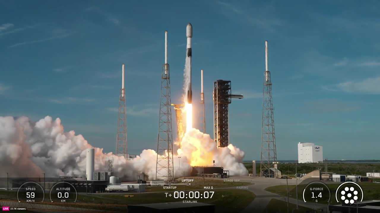 SpaceX launches Starlink mission from Cape Canaveral following Blue ...