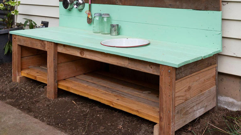 7 mud kitchen ideas for magical backyard fun