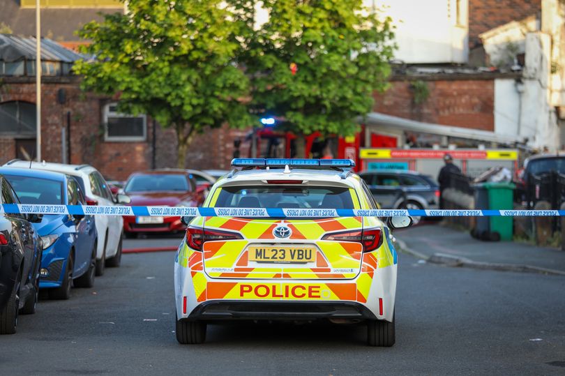 Homes evacuated in Longsight as gas cylinder fire breaks out
