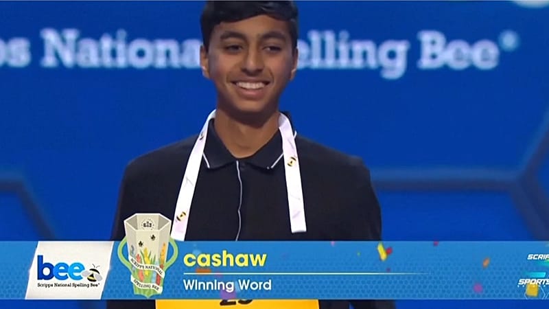 Cashaw! US spelling bee champ Shrey Parikh wins the title in a rare ...