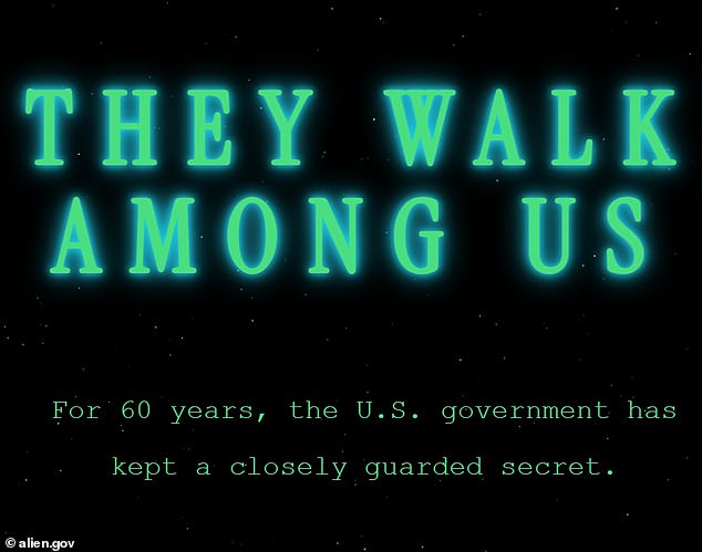 White House sparks outrage after revealing true purpose of 'aliens.gov ...
