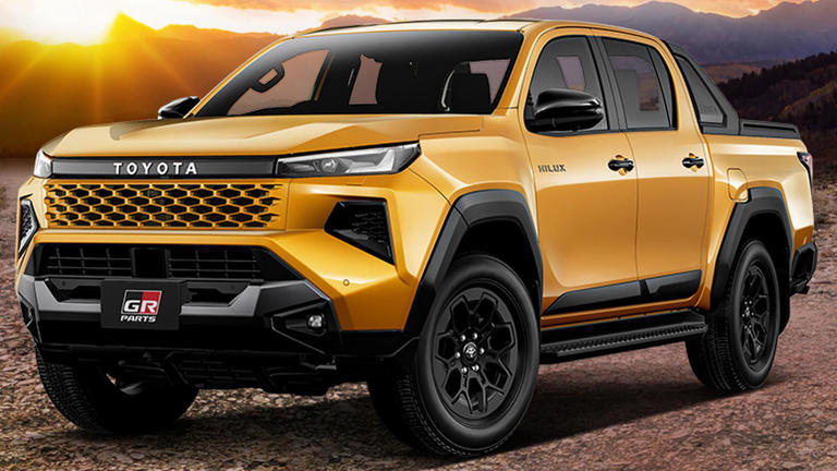 Deze Toyota Hilux met Gazoo Racing-parts pimpt je brave pick-up tot een ...