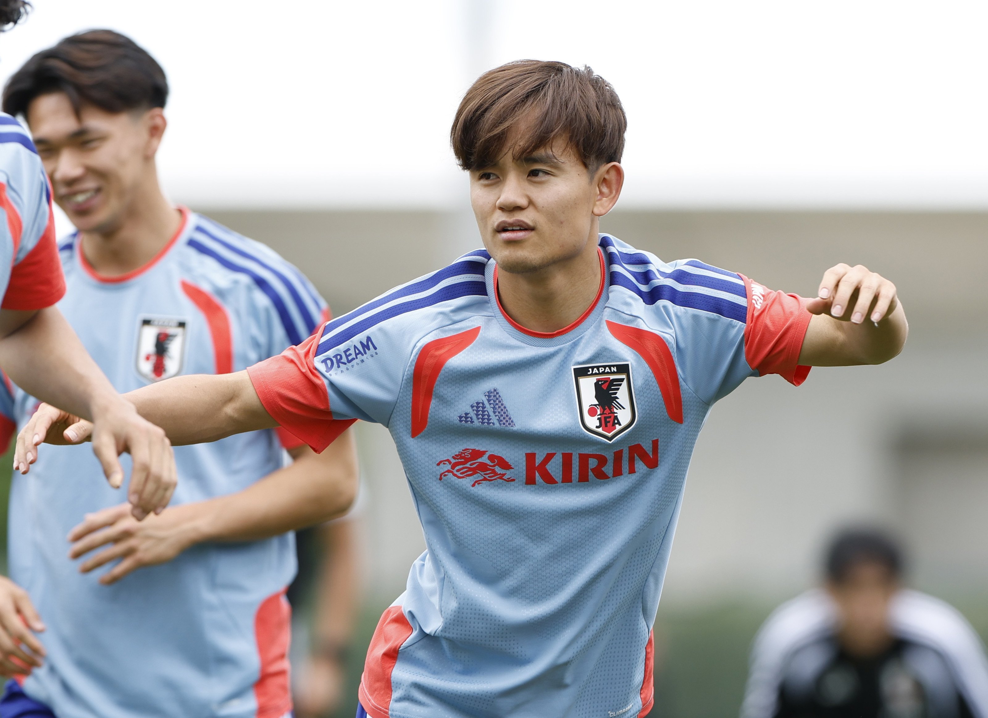 Football: Kubo to step into Minamino's shoes after choosing No. 8 shirt