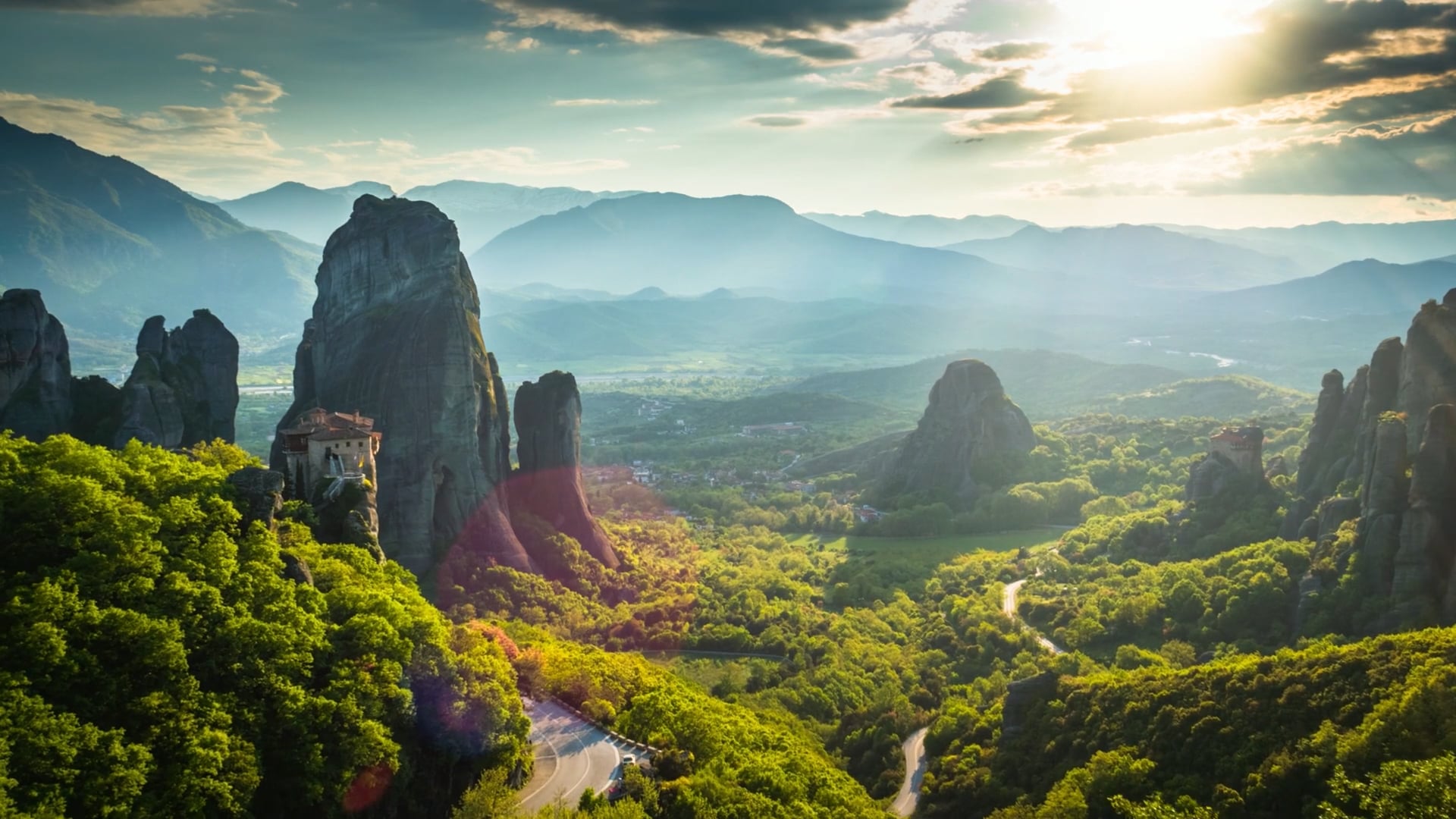 Meteora's monasteries: Drone views of Greek UNESCO wonder - Worldwide