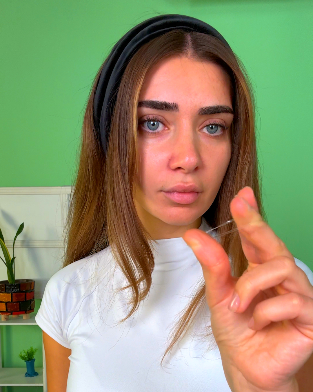 The secret to a stay put headband💁‍♀️