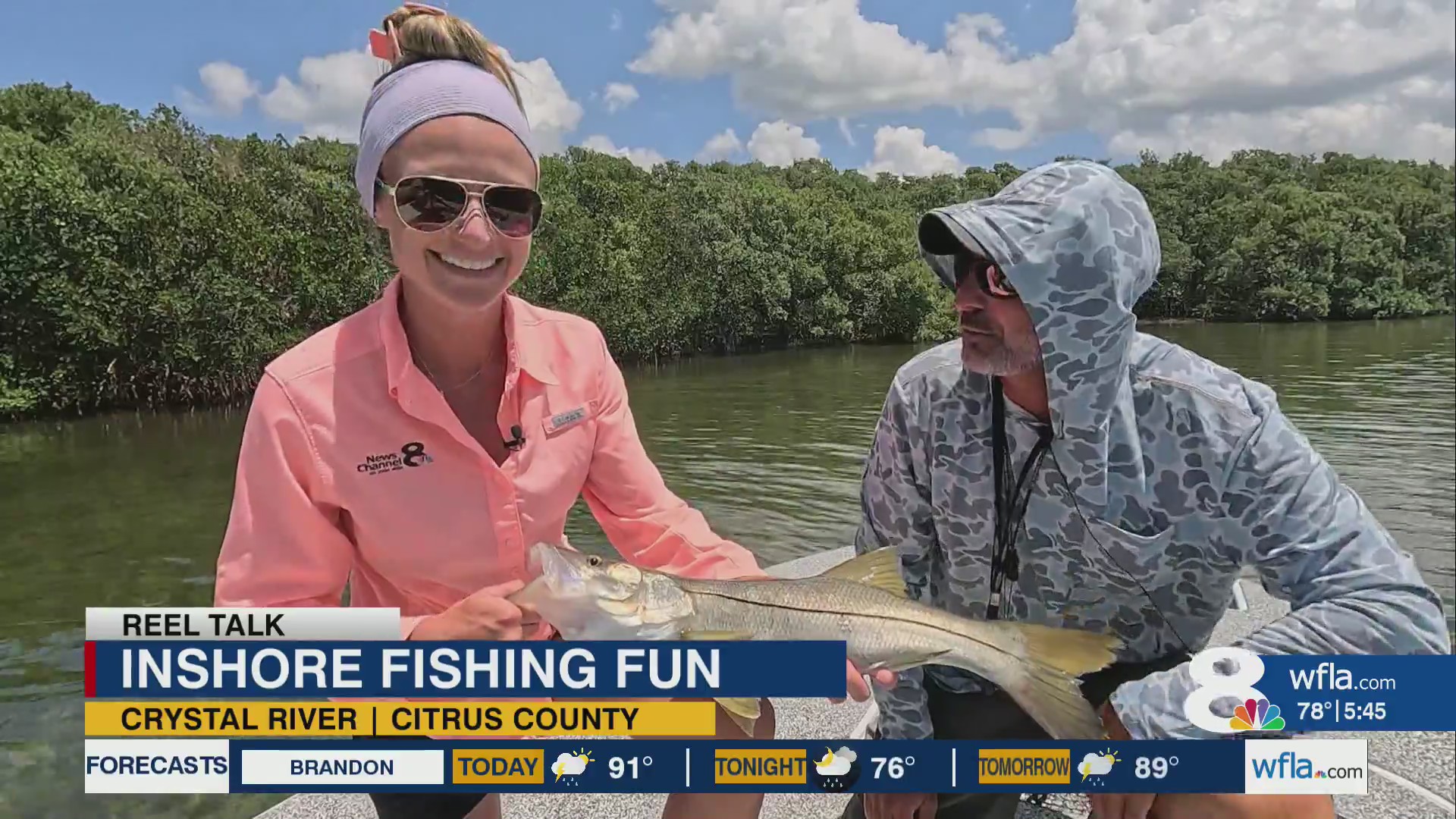 Catching snook & trout in Crystal River | Reel Talk